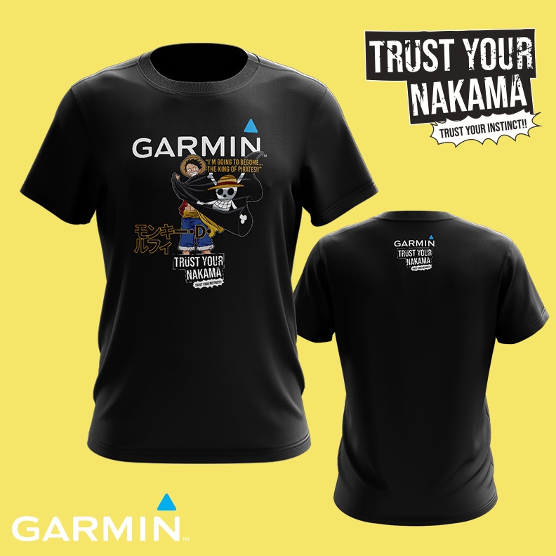 Garmin Instinct 2 Solar One Piece Luffy Running outdoor t shirt ...