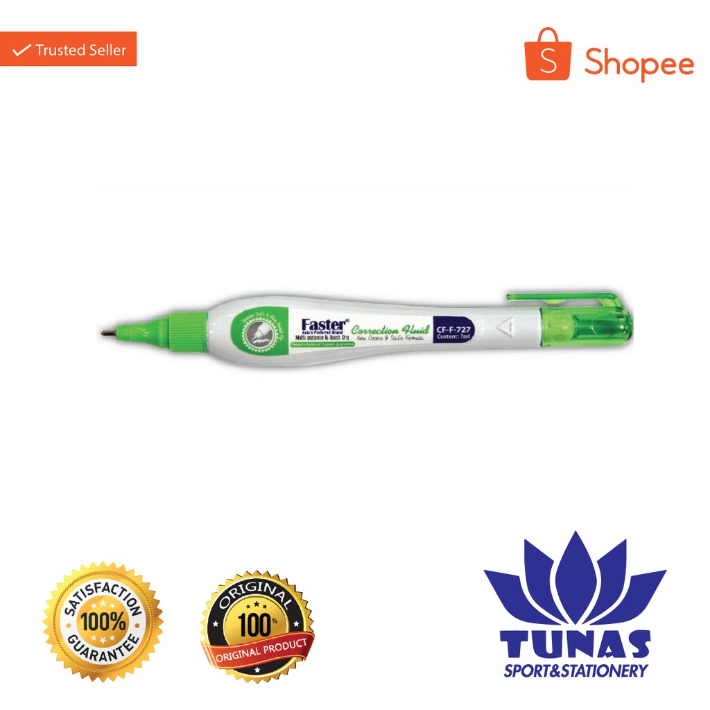 Faster Correction Pen 7ml - CFF727 | Shopee Malaysia
