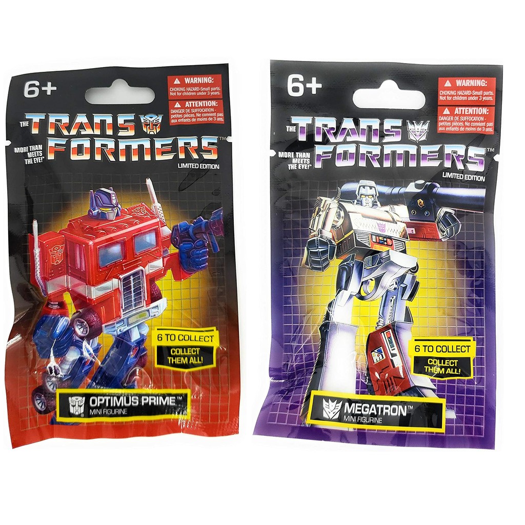 Hasbro Transformers G1 Limited Edition Optimus Prime & Megatron 2 Mini ...