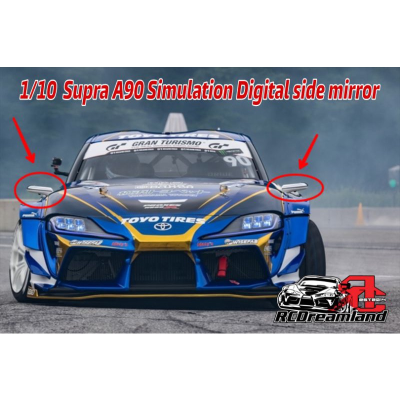 【READY STOCK】New Products 3D 1/10 body Supra A90 Simulation Daigital ...