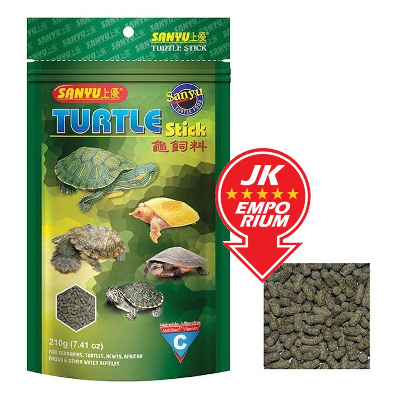 Sanyu Turtle Stick Floating Turtle Tortoise Terrapin Pellets Food ...