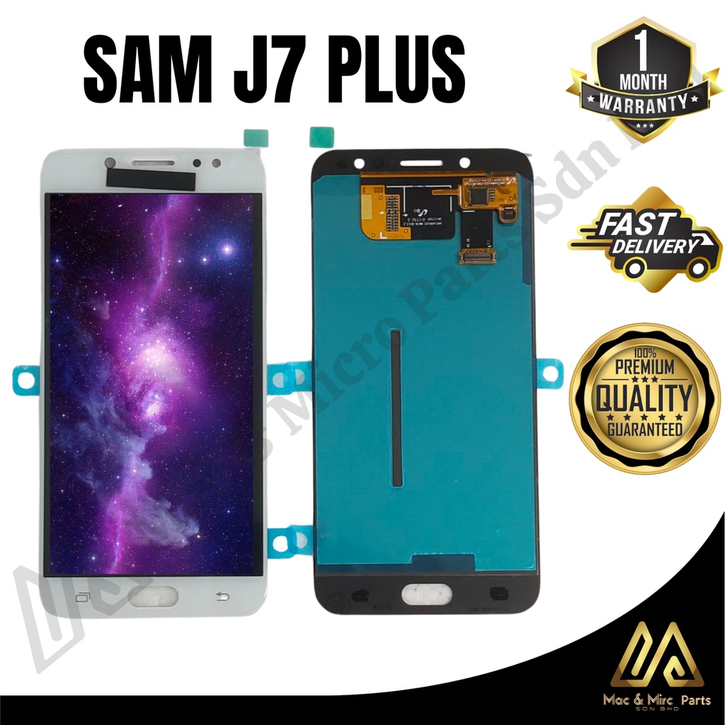 SAMSUNG J7 PLUS ORIGINAL FULLSET LCD TOUCH DIGITIZER REPLACMENT PARTS ...