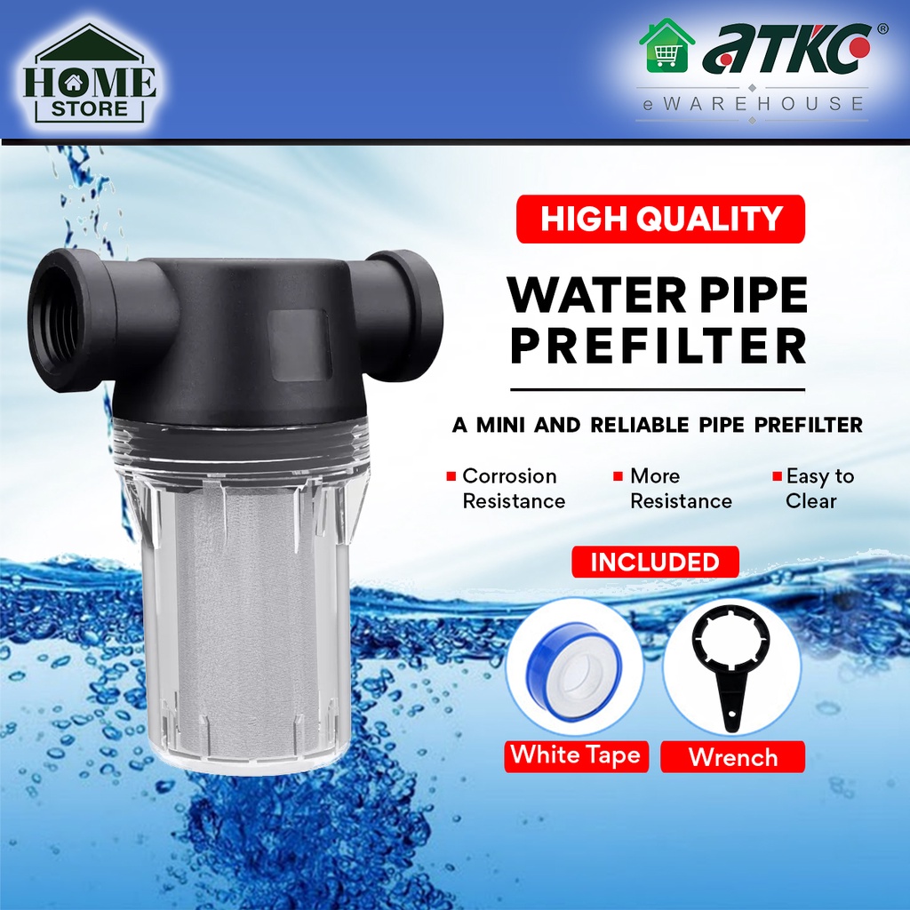 Home Store Small Compact Water Pre-Filter Water Filter Penapis Air 1/2 ...