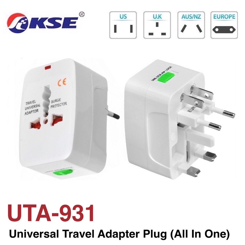 Universal Travel Adapter Plug All In One International Worldwide Travel Adaptor Plug Socket For ...
