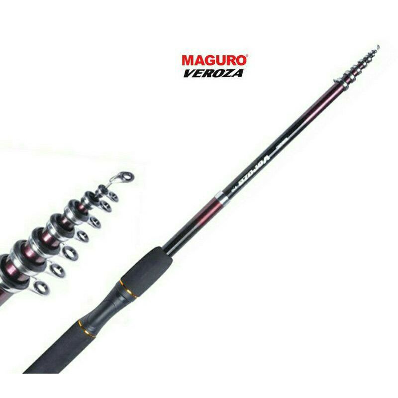 Maguro VEROZA Telescopic Rod | Shrimp fishing rod | Select size ...