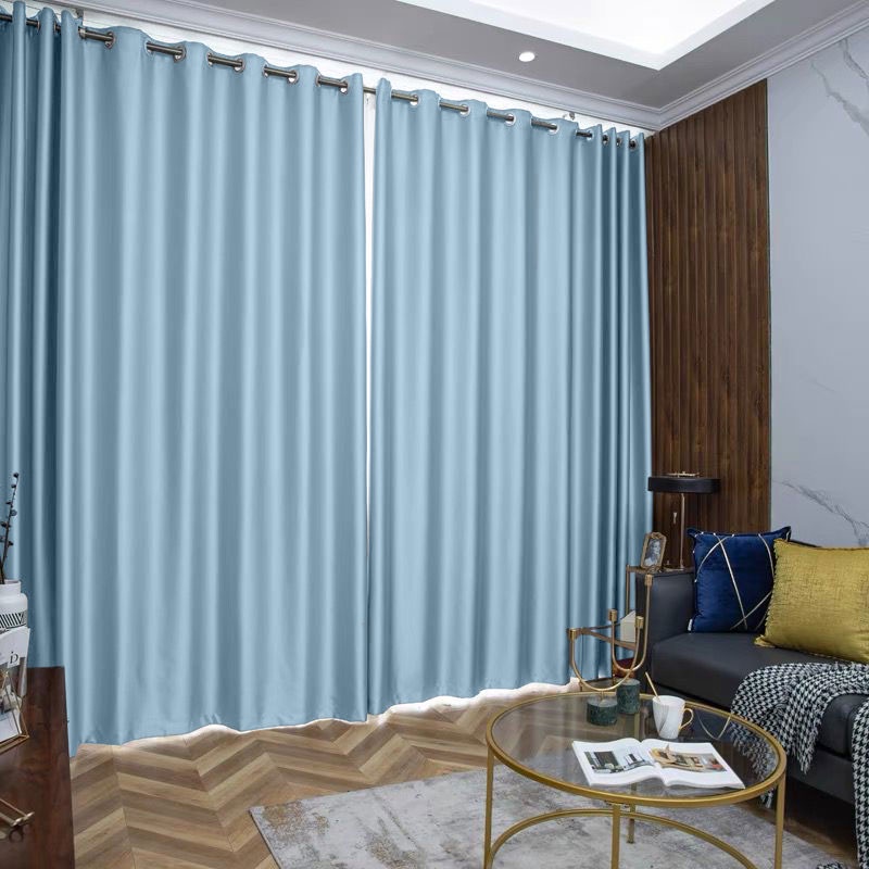 G5 PASTEL BLUE - Ready Made Curtain !! Siap Jahit Langsir Langsir RAYA ...