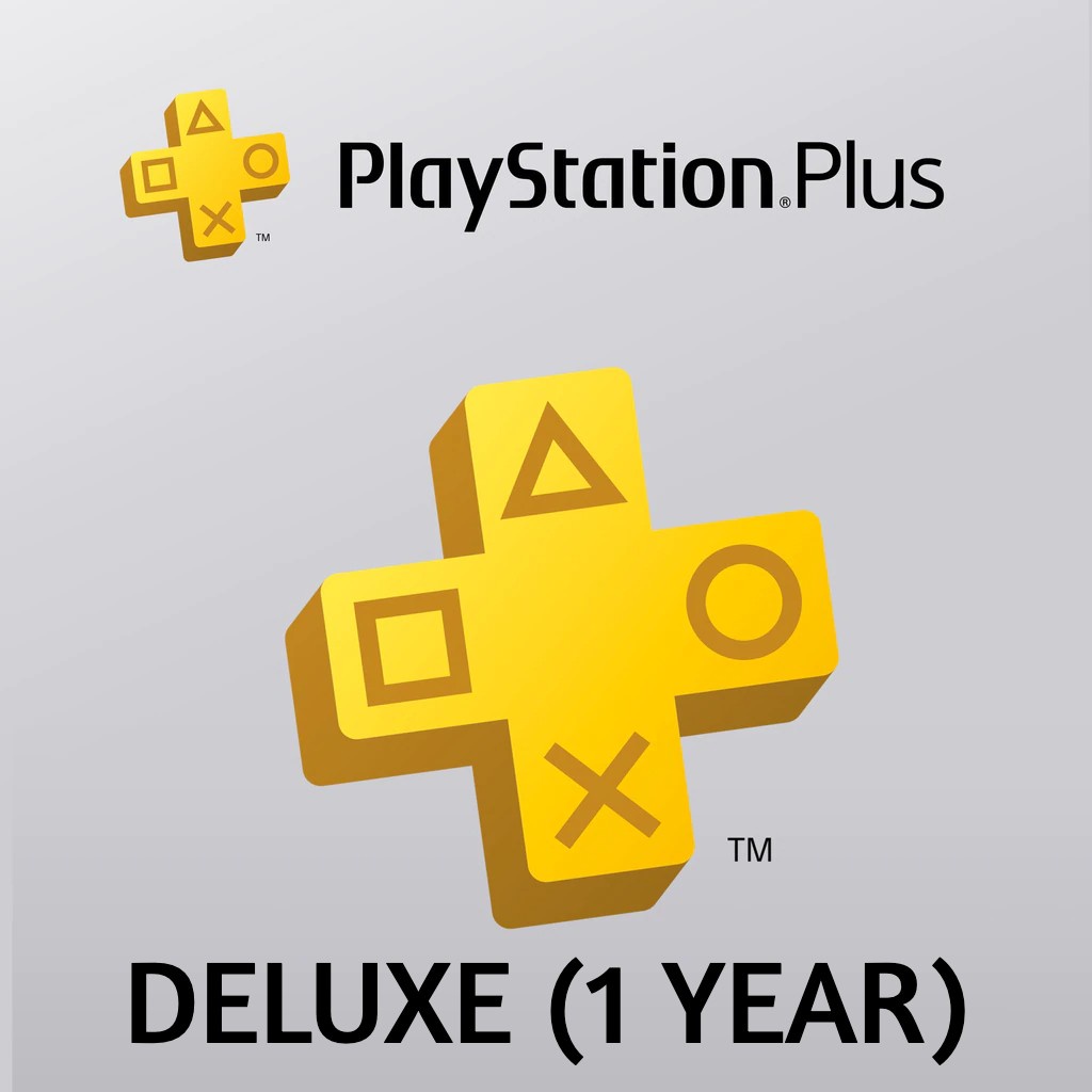 DELUXE PS Plus Membership PSPLUS 3Months/1 Year/12 Months for PS5 PS4 ...