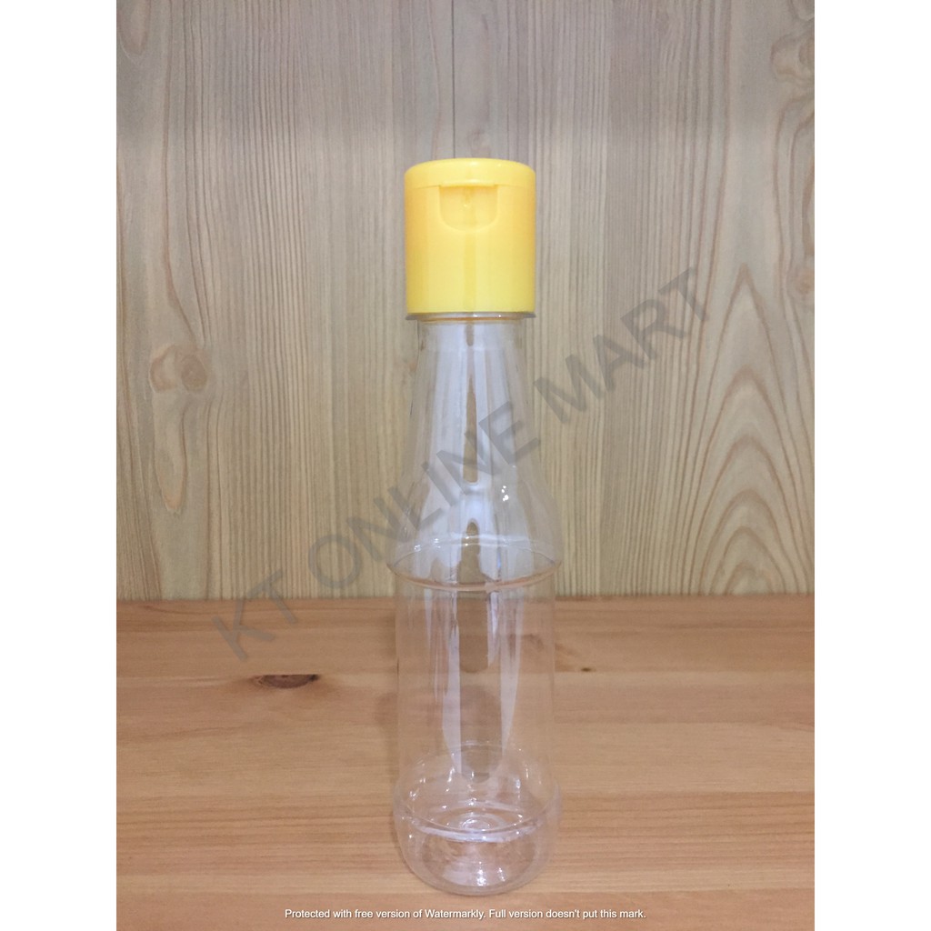 Flip Top Sauce Bottle / Botol Sos /Honey Bottle/ Botol Madu 150ml Ready ...