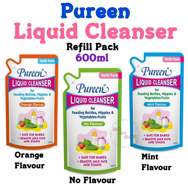 Pureen Liquid Cleanser REFILL PACK (600ml) | Shopee Malaysia