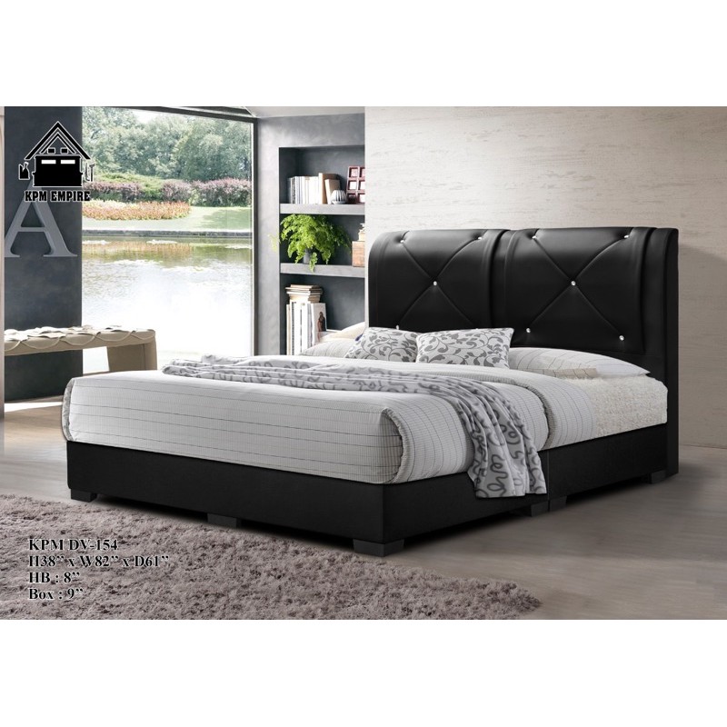 Katil Divan Queen 🔥 Queen Size Bed Frame Divan KPM | Shopee Malaysia