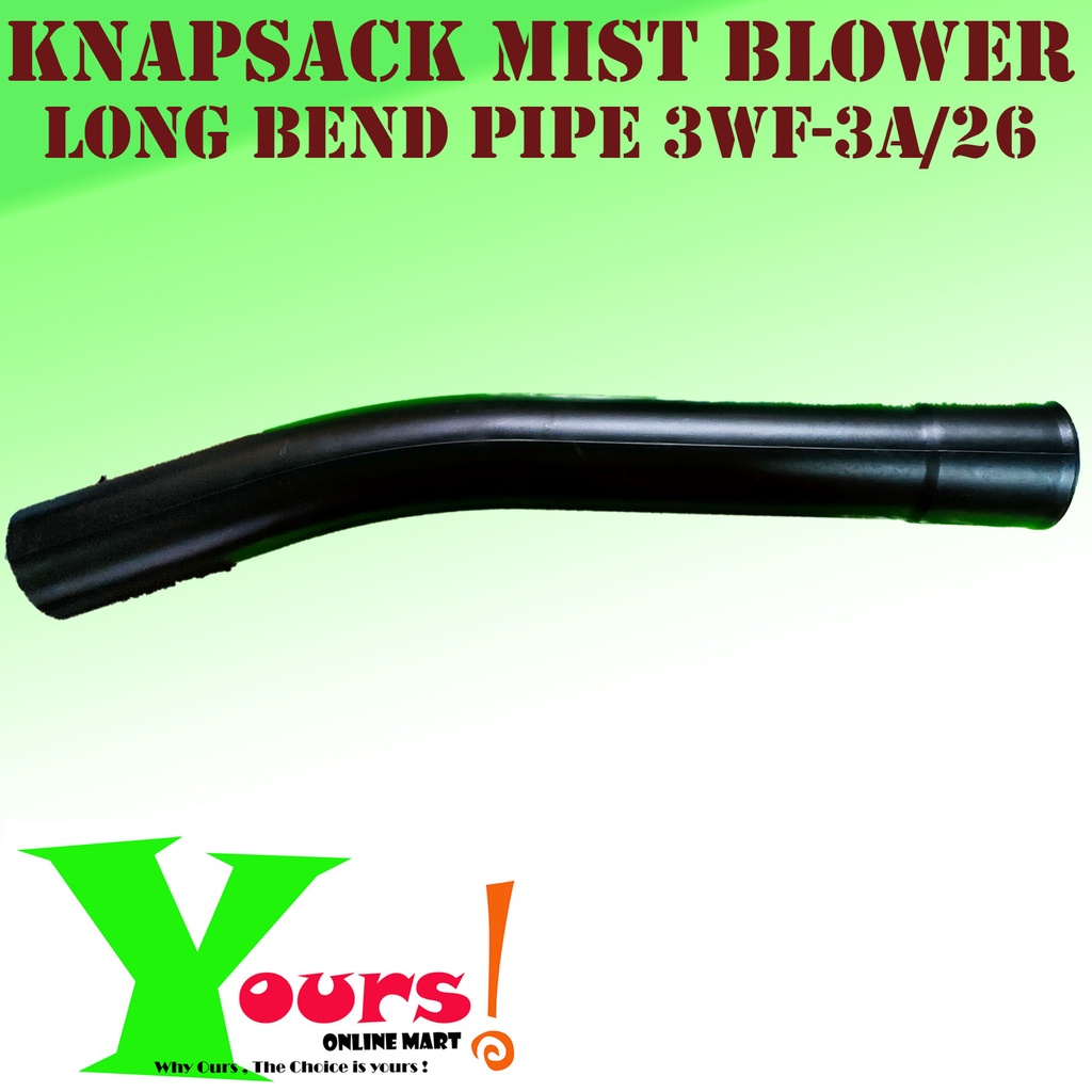 3WF3A KNAPSACK MIST BLOWER LONG BEND PIPE \ PAIP PANJANG BENGKOK MESIN BLOWER KABUS GALAS ...