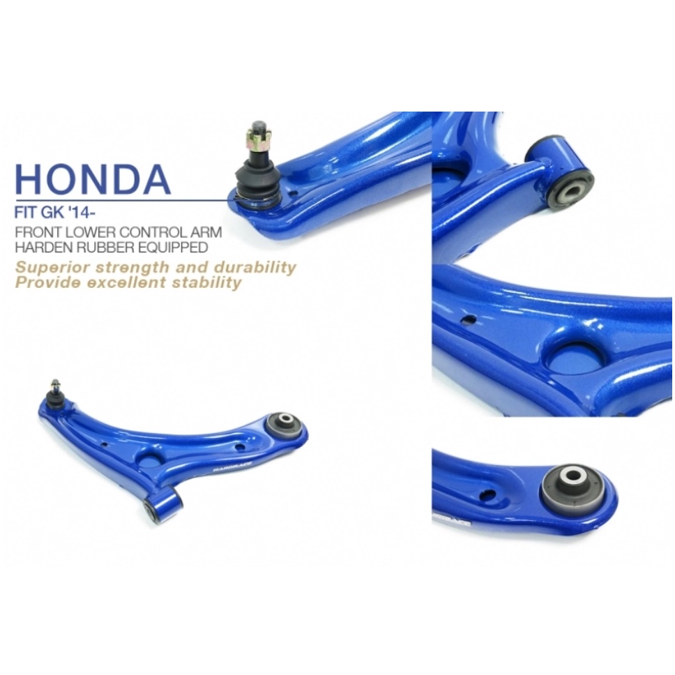Hardrace Front Lower Control Arm Honda FIT Jazz GK 2013+ / City GM6 ...
