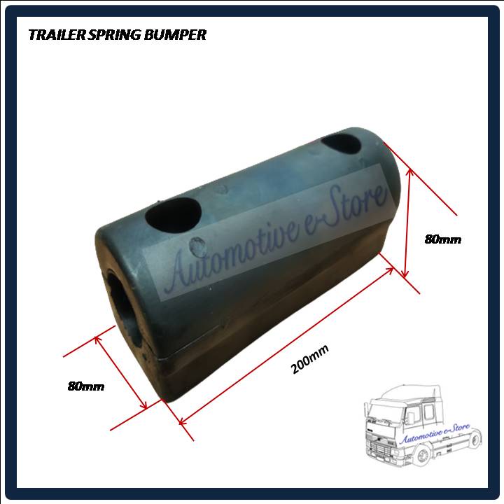 [READY STOCK] Spring Bumper Bumper guards Rubber Bumper Trailers Bumper ...