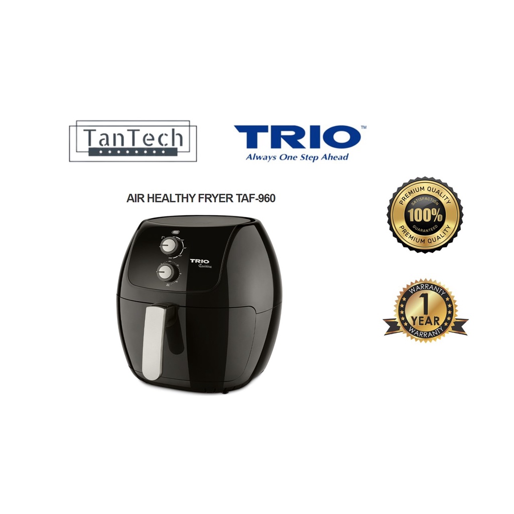 TRIO 6.0L Air Fryer TAF-960 or TAF-961(Touch Screen) | Shopee Malaysia