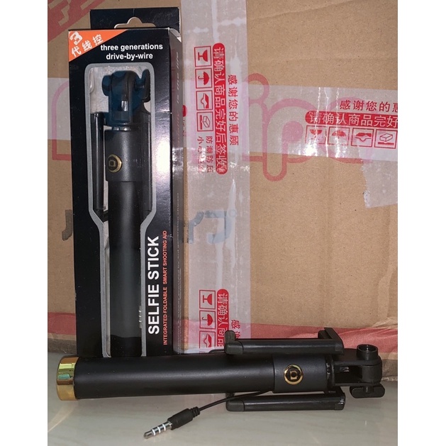 selfie stick integrated foldable smart shooting aid - 78cm | Shopee ...