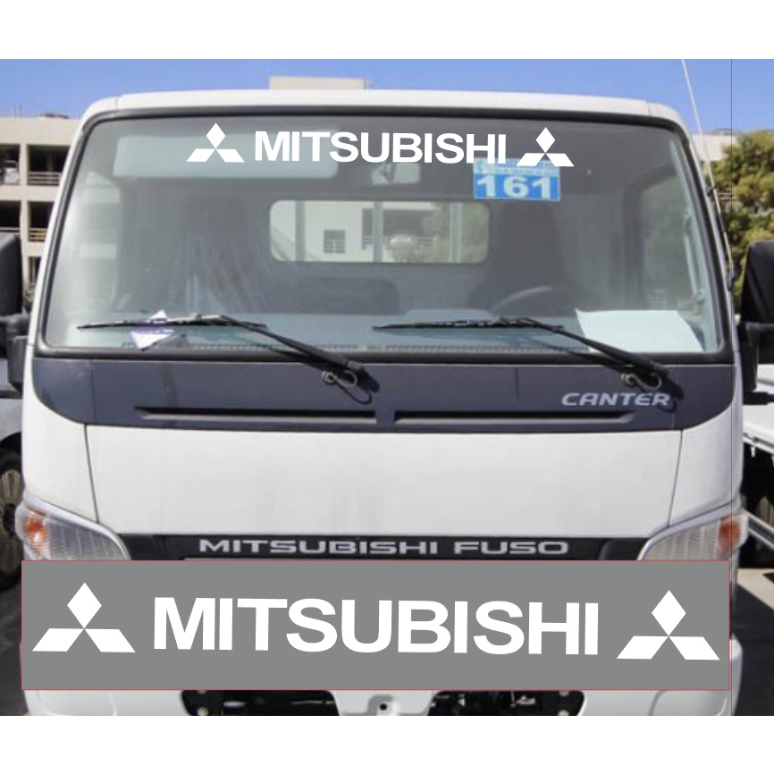 Mitsubishi lori sticker depan, mistubishi truck sticker high quality ...