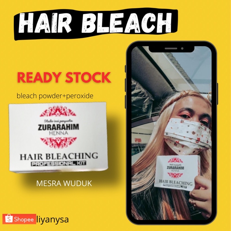 🔥HAIR BLEACH/peluntur rambut🔥 | Shopee Malaysia
