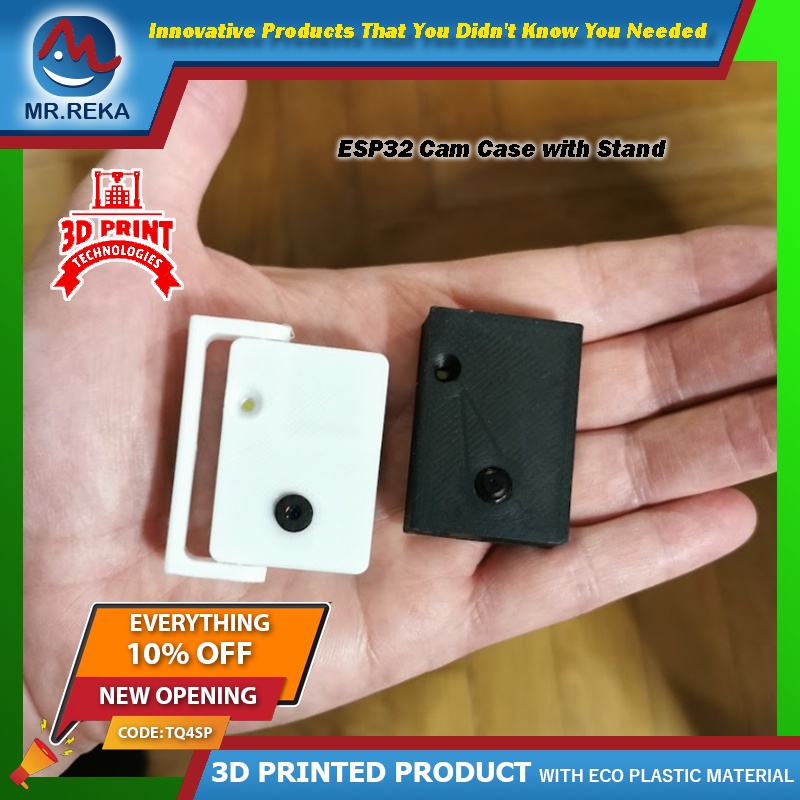 ESP32 Cam Slim Enclosure Case with Stand | Shopee Malaysia
