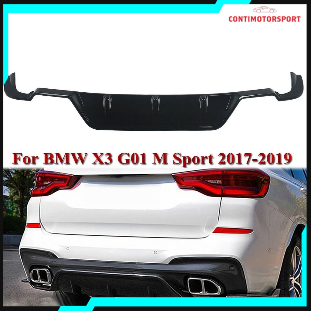 BMW X3 G01 3D STYLE REAR DIFFUSER M SPORT DIFFUSER LIP M PERFORMANCE ...