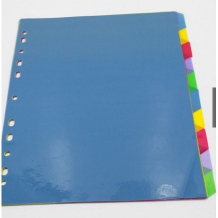 Set of 12 /10 Plastic file folder with colors | Shopee Malaysia