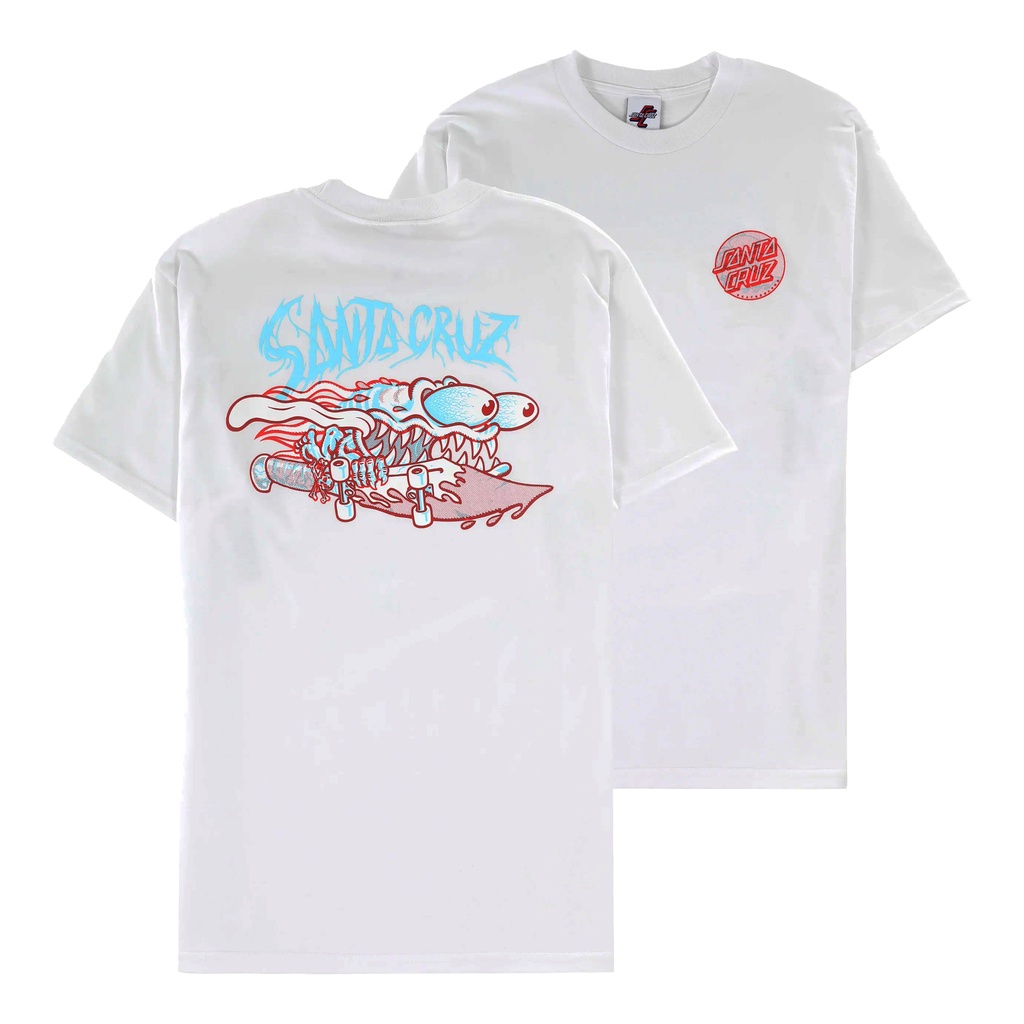 [CLEARANCE] Santa Cruz Decoder Slasher White S/S Regular T-Shirt ...