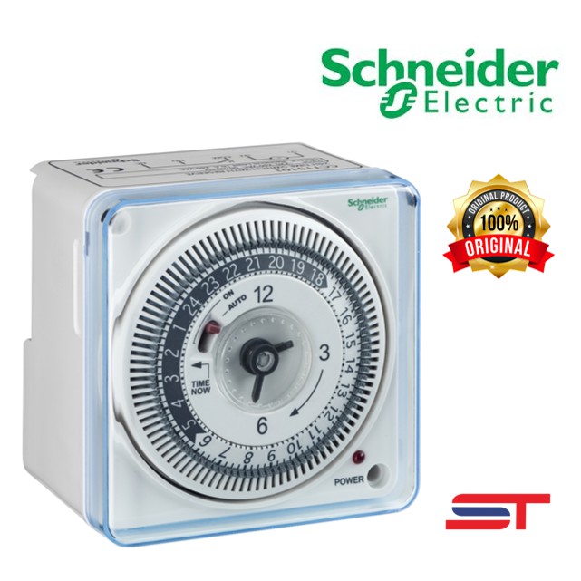 Schneider 24H 16A Time Switch / Timer With Reserve CCT15101 100% ...