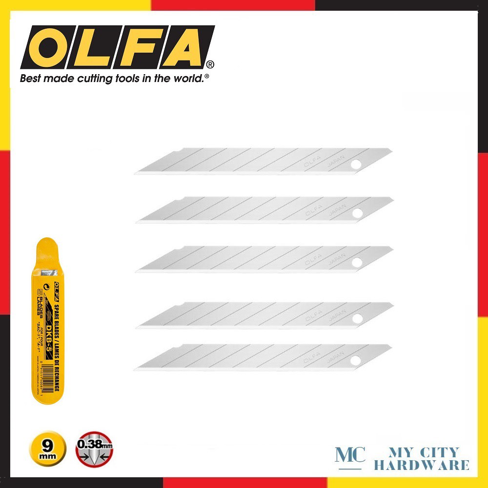 Olfa DKB-5 30 Degrees Blades For SAC-1 ( 5 Pcs / Pack ) | Shopee Malaysia