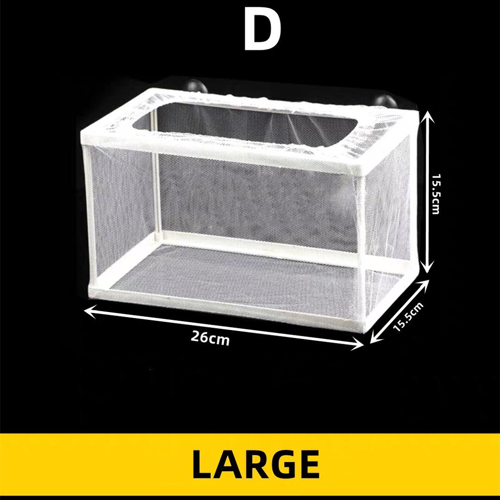 Aquarium Fish Incubator Mesh Box / Breeding Hatchery Box | Shopee Malaysia