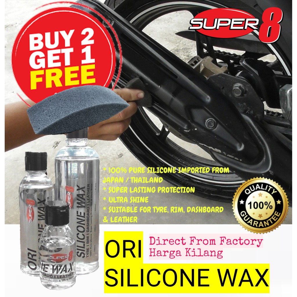 🔥(Buy 2Free1) Pengilat Tayar Polish Tire Rubber Restorer Tyre Wax ...