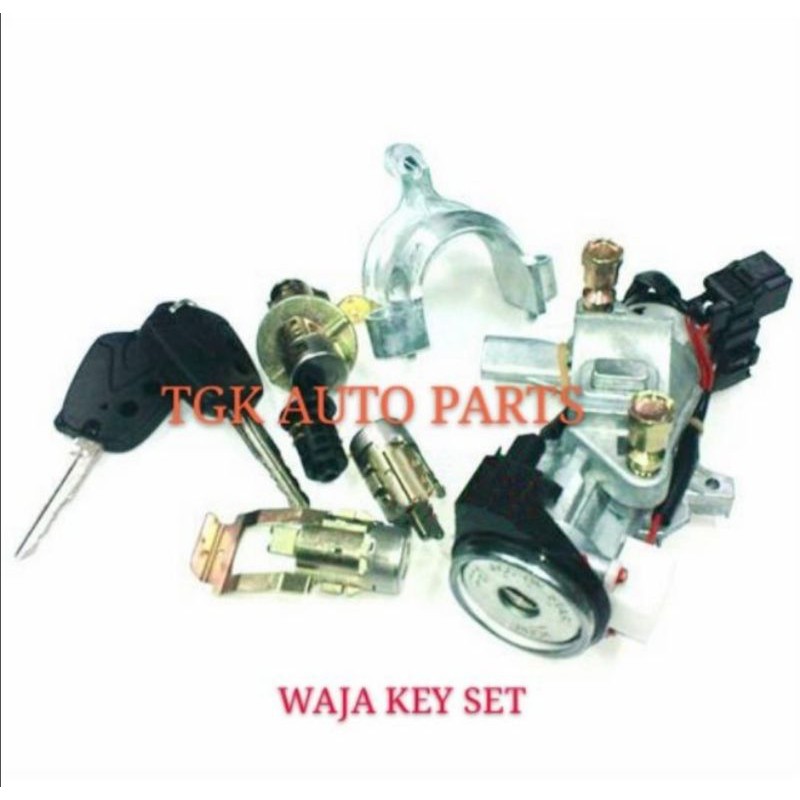 PROTON WAJA STARTER KEY WITH DOOR KEY LOCK SET | Shopee Malaysia