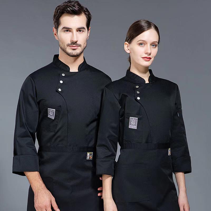 Plus Size Unisex Chef Uniform Kitchen Restaurant Hotel Workwear Women ...
