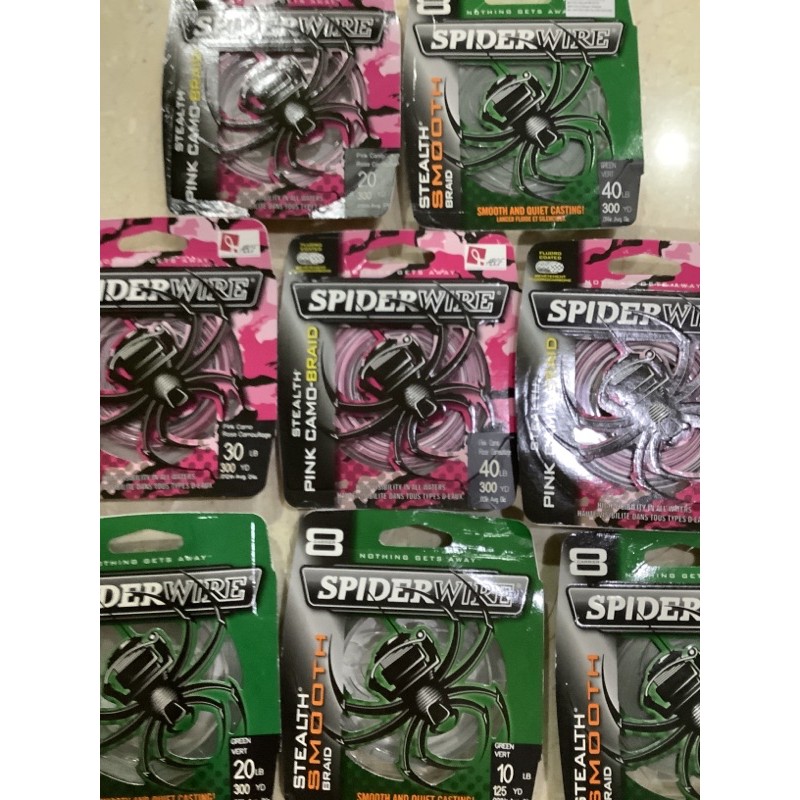 ORIGINAL SPIDER WIRE 🕷 BRAID LINE | Shopee Malaysia
