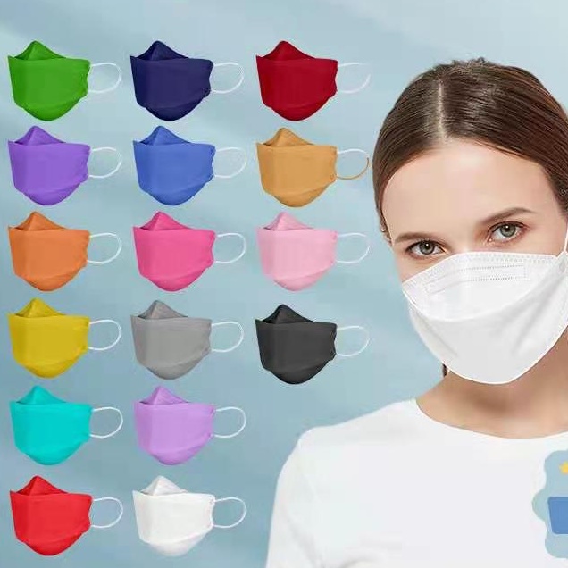 [Color By Name Optional] Mass KF94 3D MASK Korean Massager 1 Pack Of 10 Pieces KF94 (Black White ...