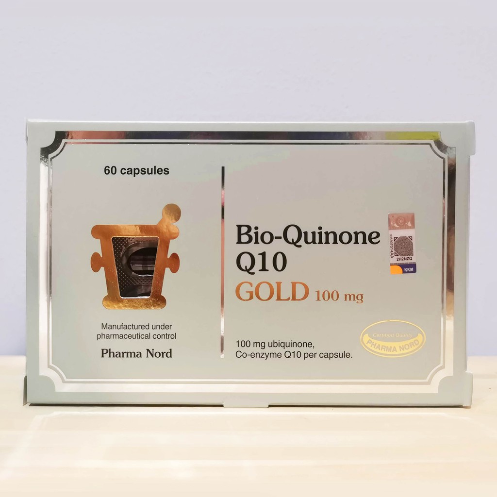 Bio Quinone Q10 GOLD 100MG [Ready stock] Capsule 60s Expiry Date: 09/ ...