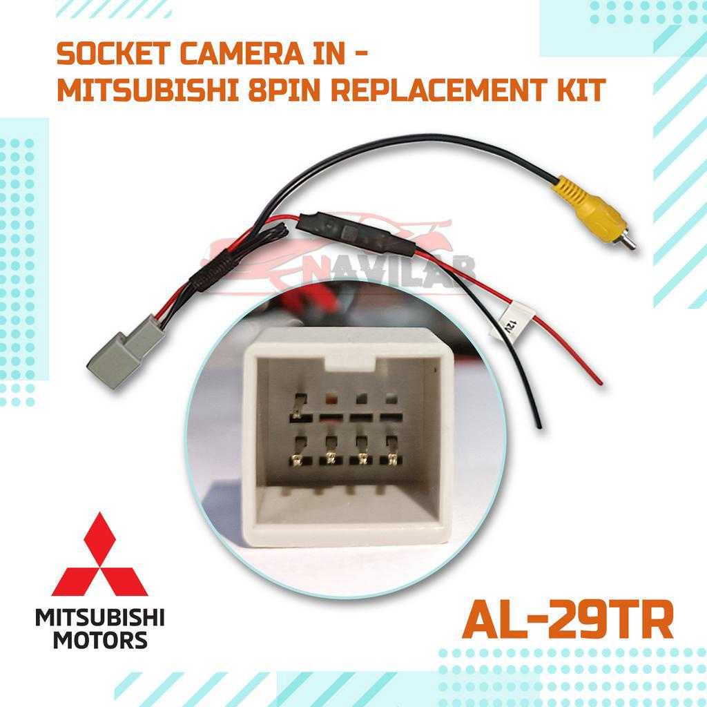 Mitsubishi 8 Pin Socket Camera In Replacement Kit (AL-29TR) | Shopee ...