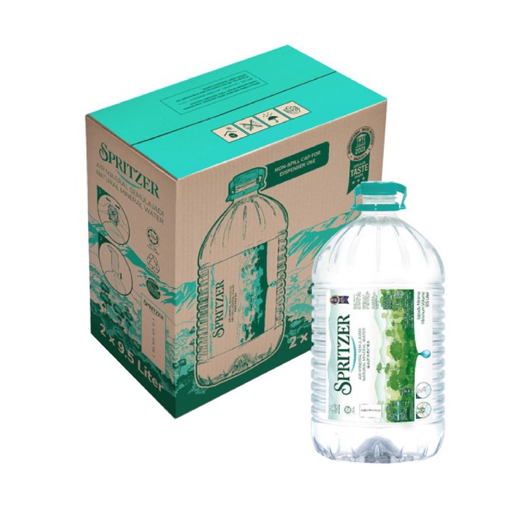 Spritzer Natural Mineral Water (2 x 6L) | Shopee Malaysia
