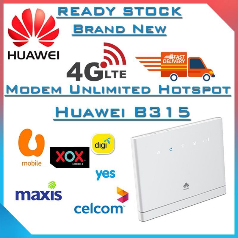 Lifetime Warranty 100% HUAWEI B315 B315S-936 MODIFIED CPE ROUTER 4G LTE ...