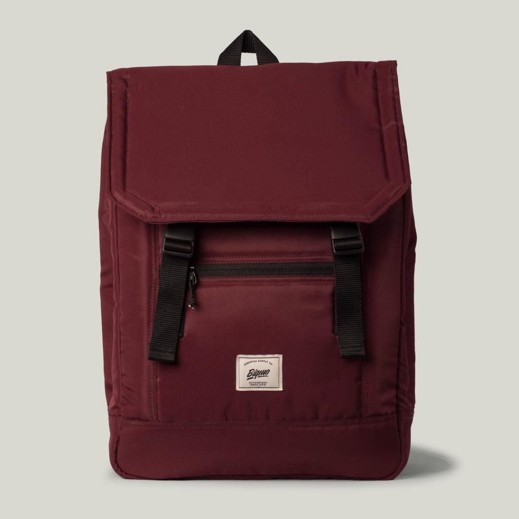 Bigmo Cappa Maroon Backpack | Shopee Malaysia
