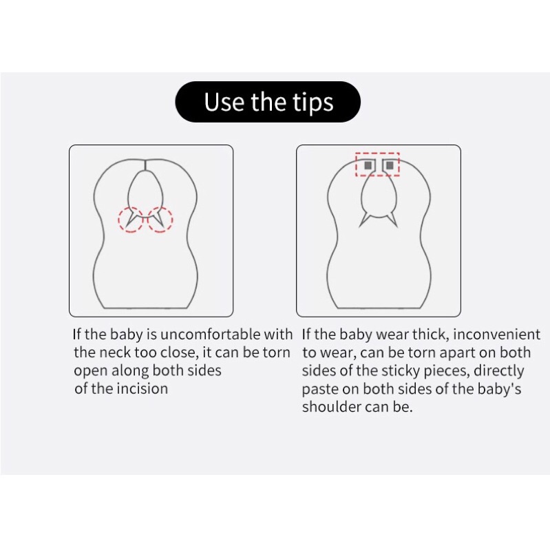 Individual Packing Disposable Baby Bibs Bibb Bayi Disposable(10pcs/pack ...
