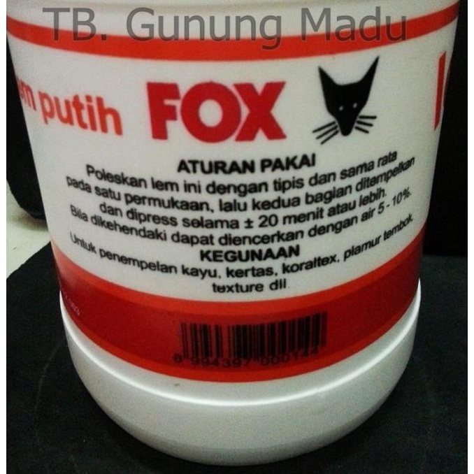 KAYU PUTIH White Fox Glue / White Glue / Wood Glue 1 Kg | Shopee Malaysia