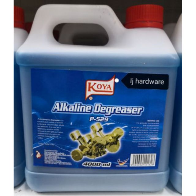 KOYA P-529 alkaline degreaser engine degreaser 4000ml Pencuci Rantai ...