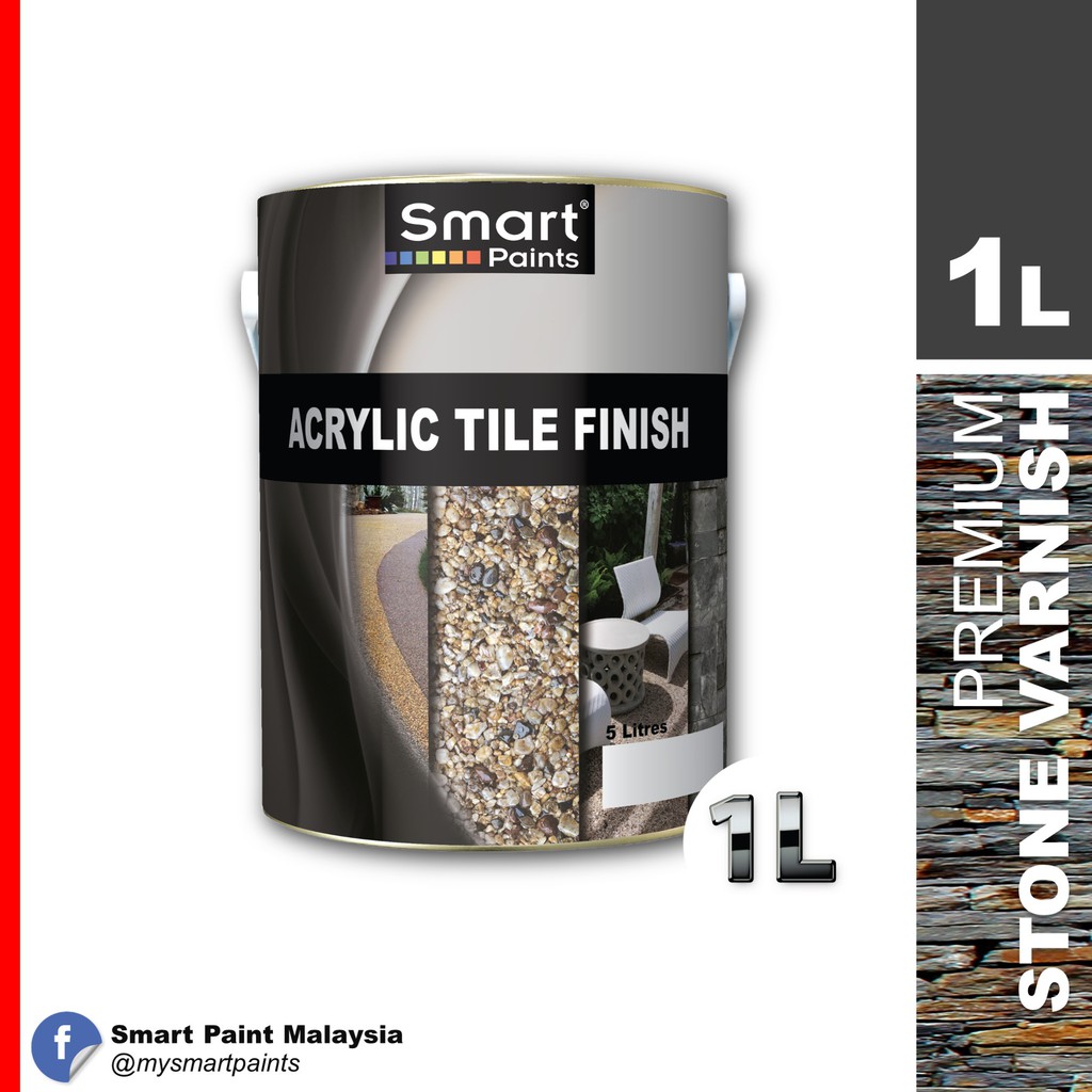 Smart Paints Acrylic Tile Finish 1000 (1LT) | Shopee Malaysia