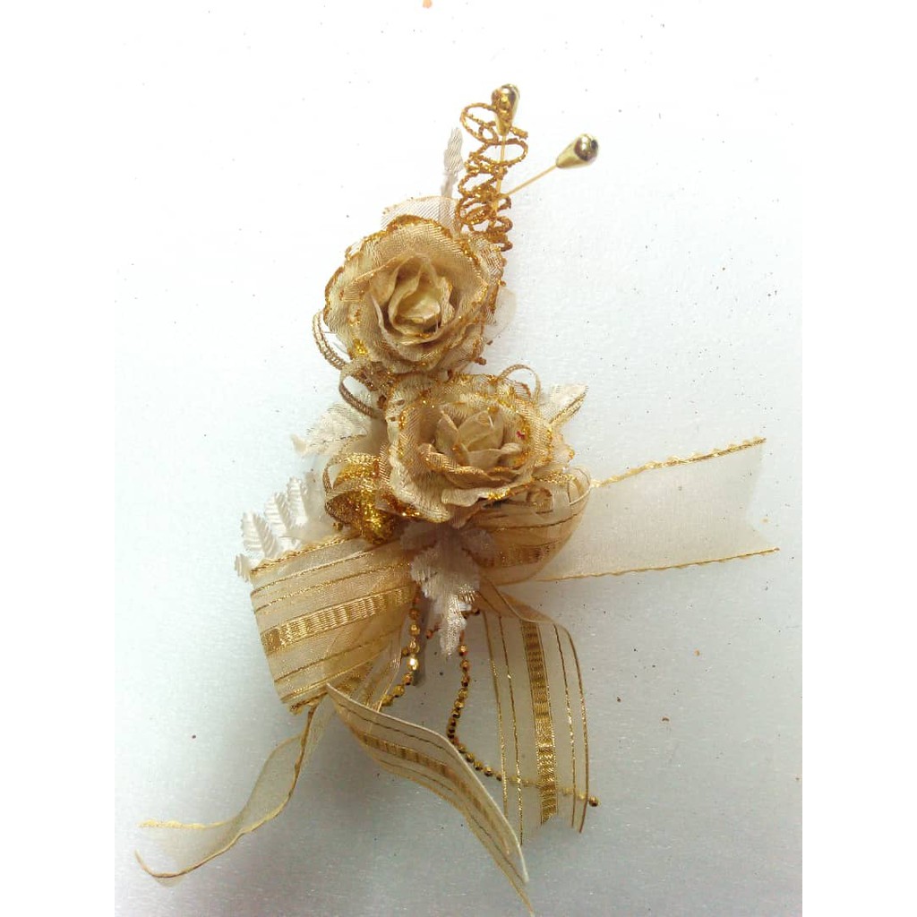 BUNGA ROZEK 2 LAYER RM4.80 ( jenis pin ) | Shopee Malaysia