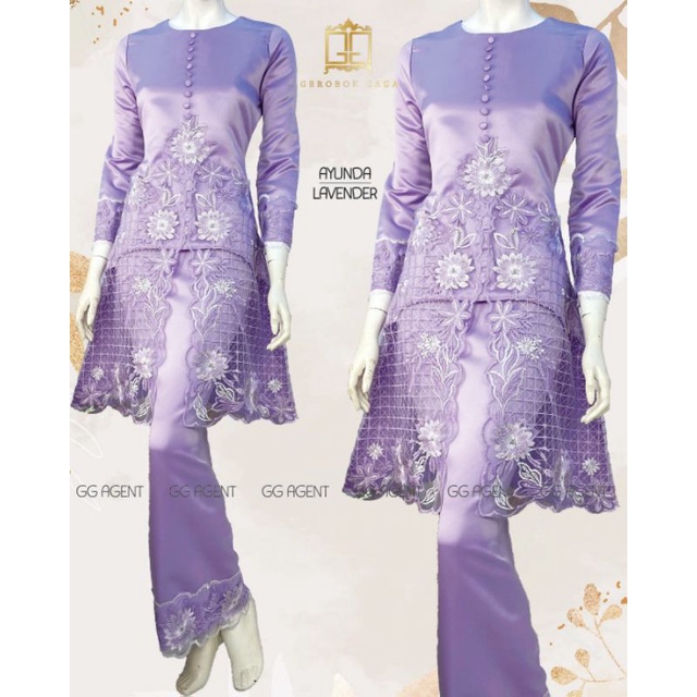 BAJU KURUNG RAYA 2022 ~ AYUNDA KURUNG ~ BAJU RAYA/BAJU TUNANG/BAJU ...