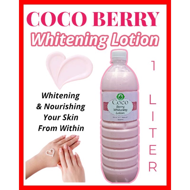 Coco Berry Whitening Lotion 1 liter | Shopee Malaysia