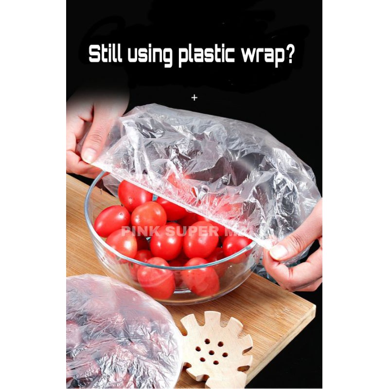 [100 PCS] Food Fruit Plastic Wrap/ Pembalut Makanan/ Food Wrapping Firm ...
