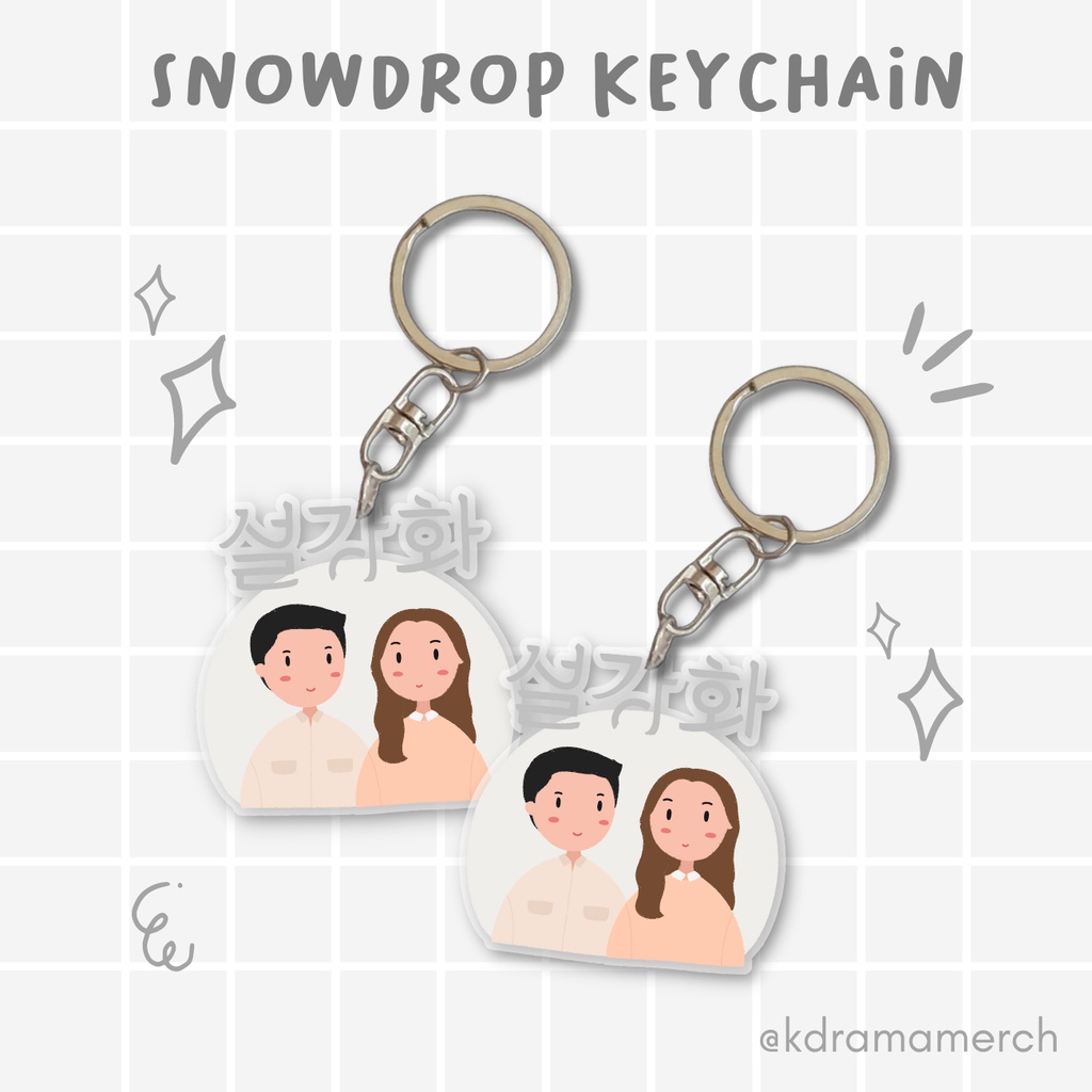 Snowdrop KEYCHAIN DRAMA KOREA / DRAKOR / DRAMA KOREA FANKIT / ACRYLIC ...