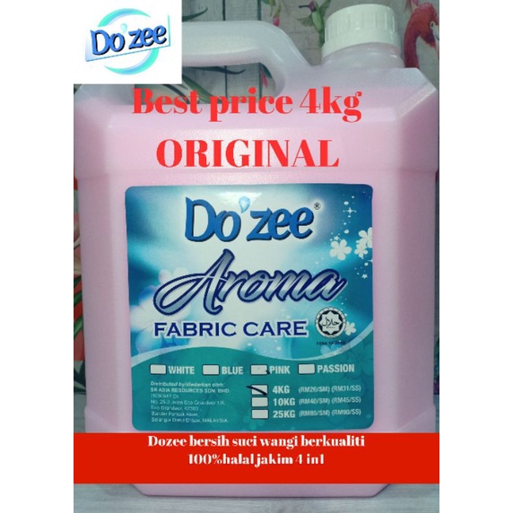 hot item 🔥🔥 aroma fabric care dozee 4kg | Shopee Malaysia