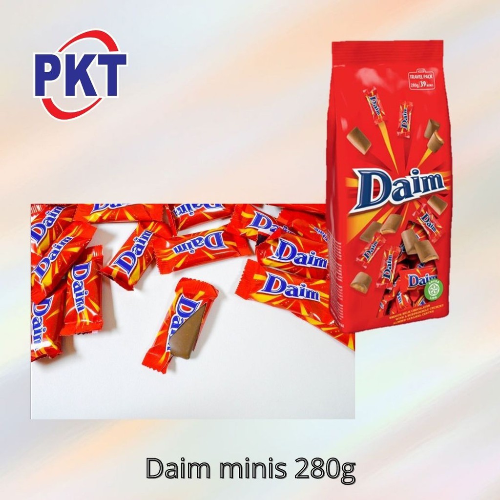 Coklat DAIM 🌟Promosi Hebat🌟 [ 100g / 200g / 280g ] Import DAIM SWEDEN Chocolate Snacks Dragees ...