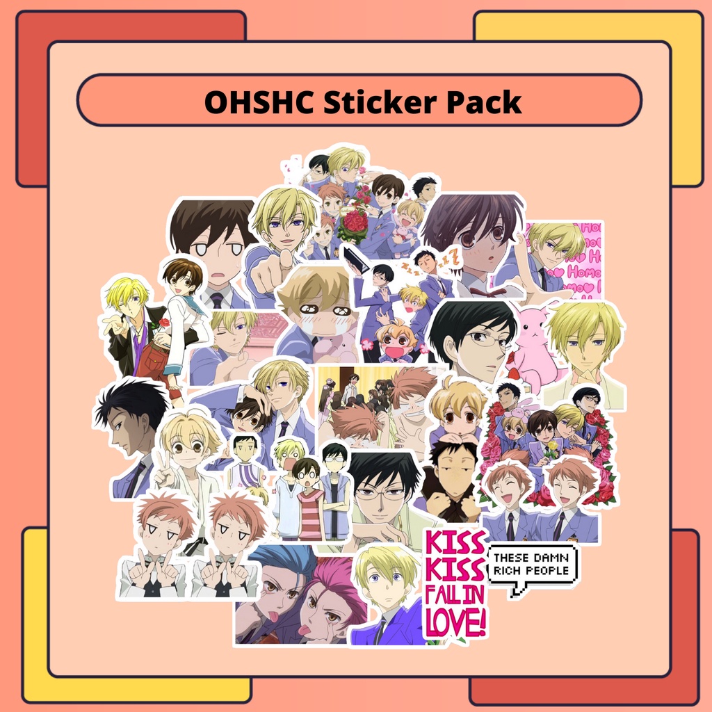 Ouran High School Host Club Sticker Pack | Shopee Malaysia